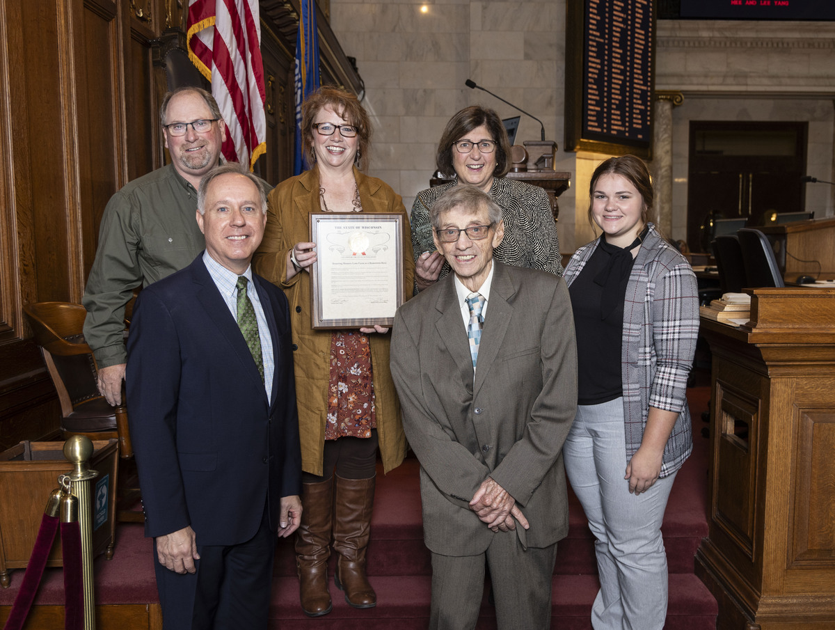 Marshfield Farmers Recognzied with Hometown Hero Award in Madison ...