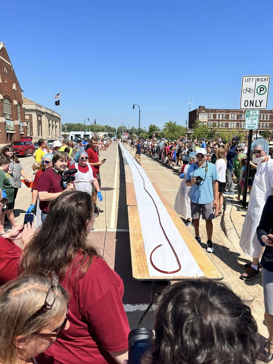 Wenzel's Farm Sets Guinness World Record for Longest Meat Snack Stick ...
