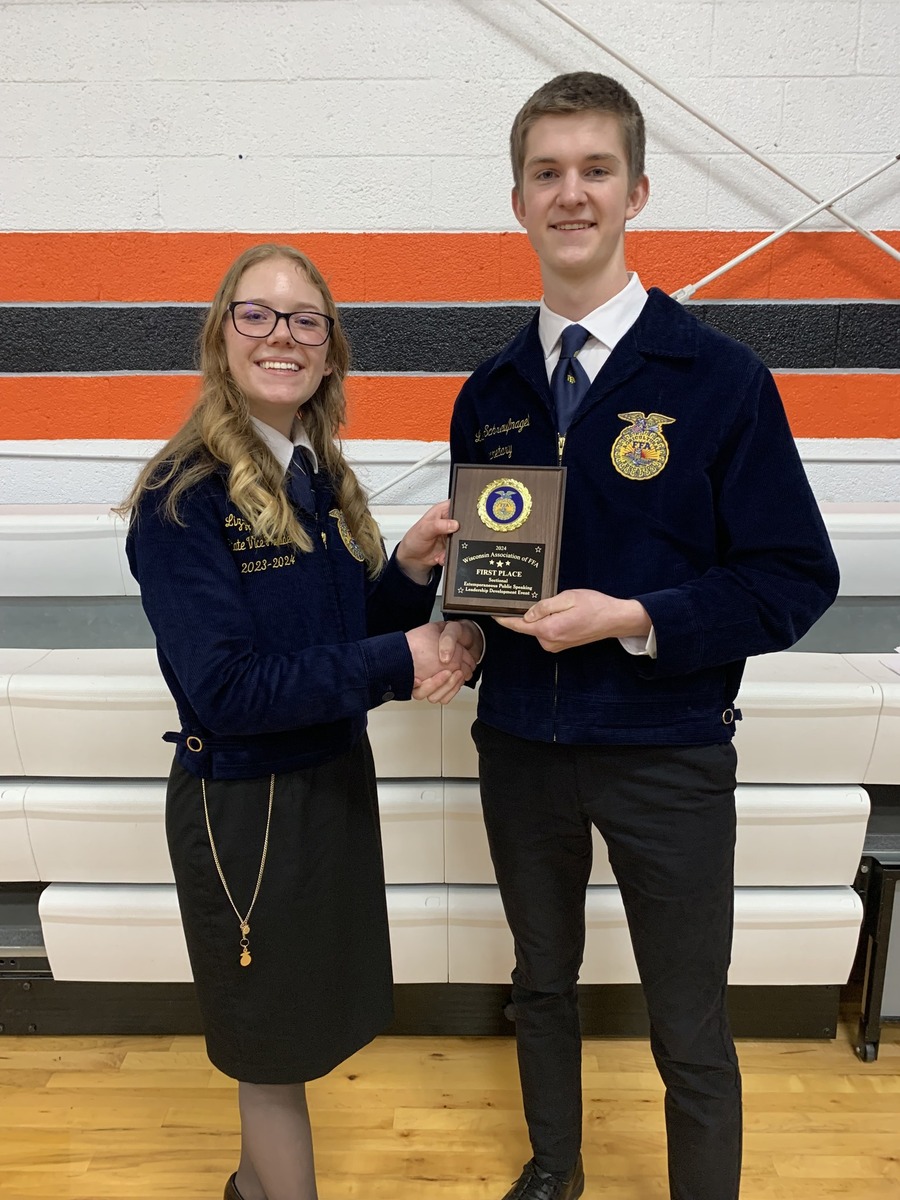 Thorp FFA Student Receives First in Speaking Competition - News ...