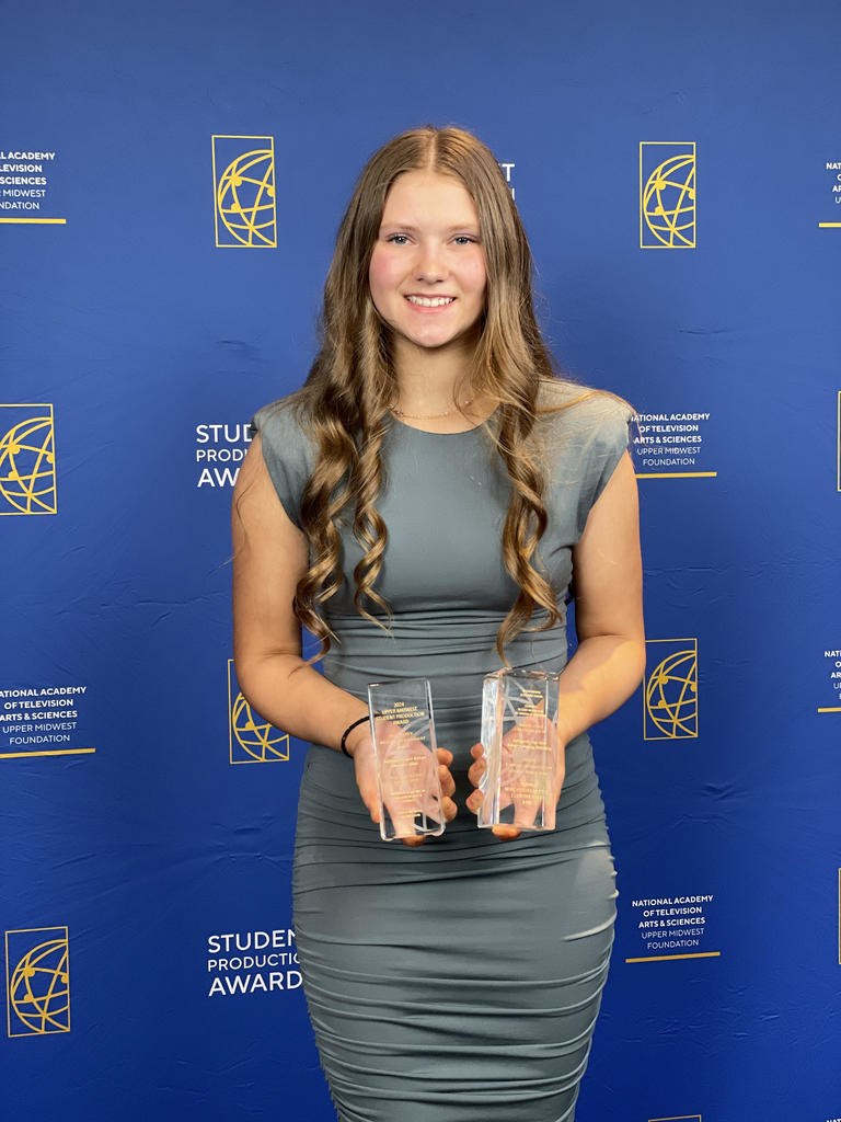 Black River Falls Media Students Receive Crystal Pillar at Midwest ...