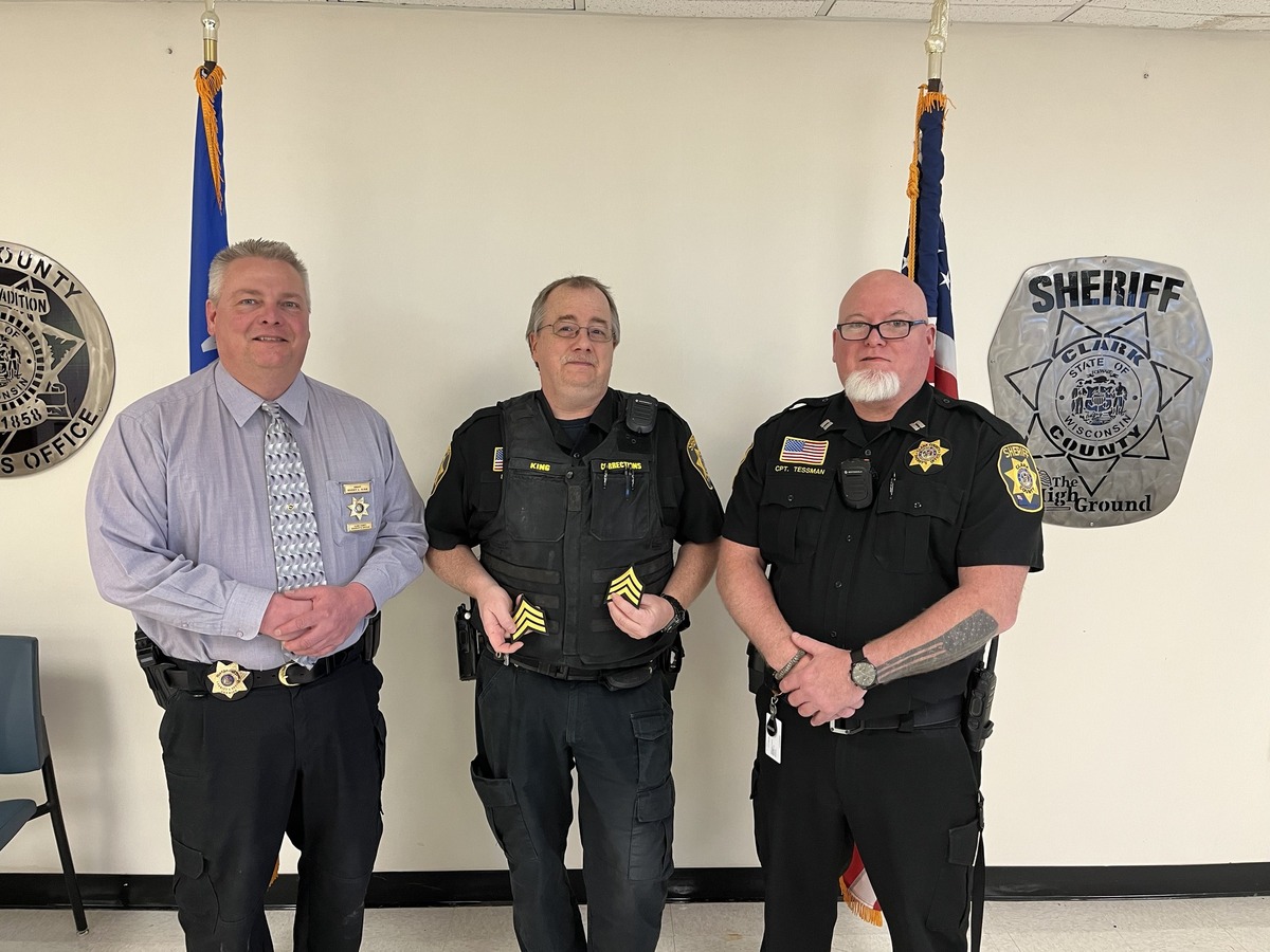 Clark County Sheriff Sergeant Promoted to Corrections Sergeant - News ...