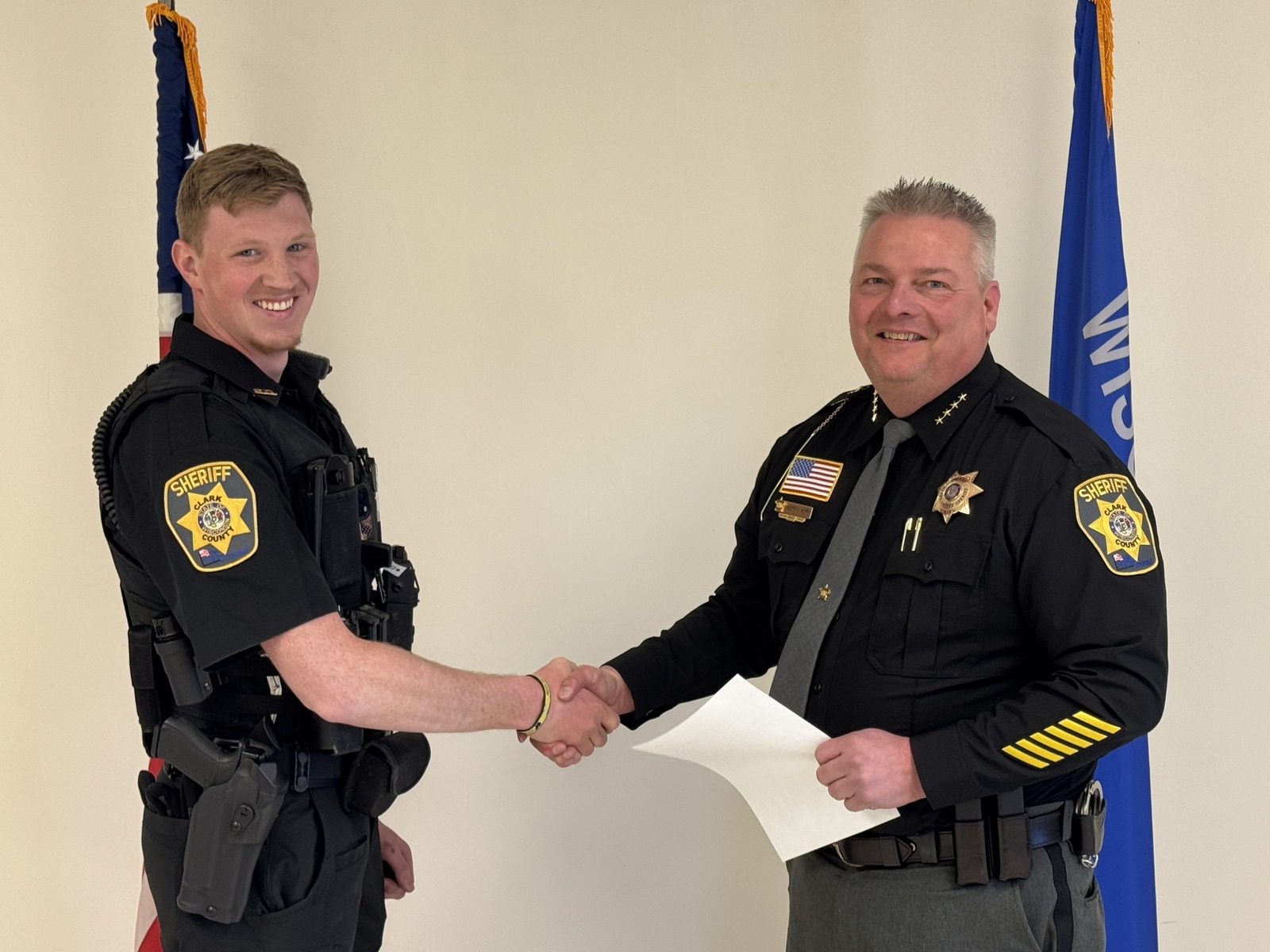 Clark County Sheriff's Department Welcomes New Patrol Deputy - News ...