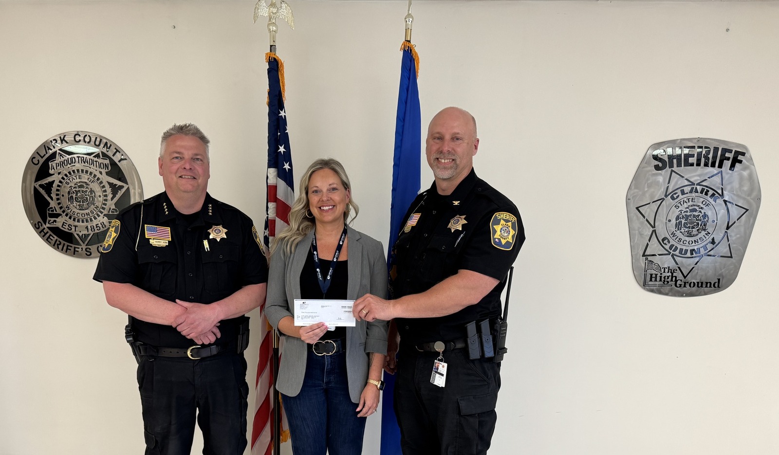 Clark County Sheriff's Department Receives Donation to Support Mental ...