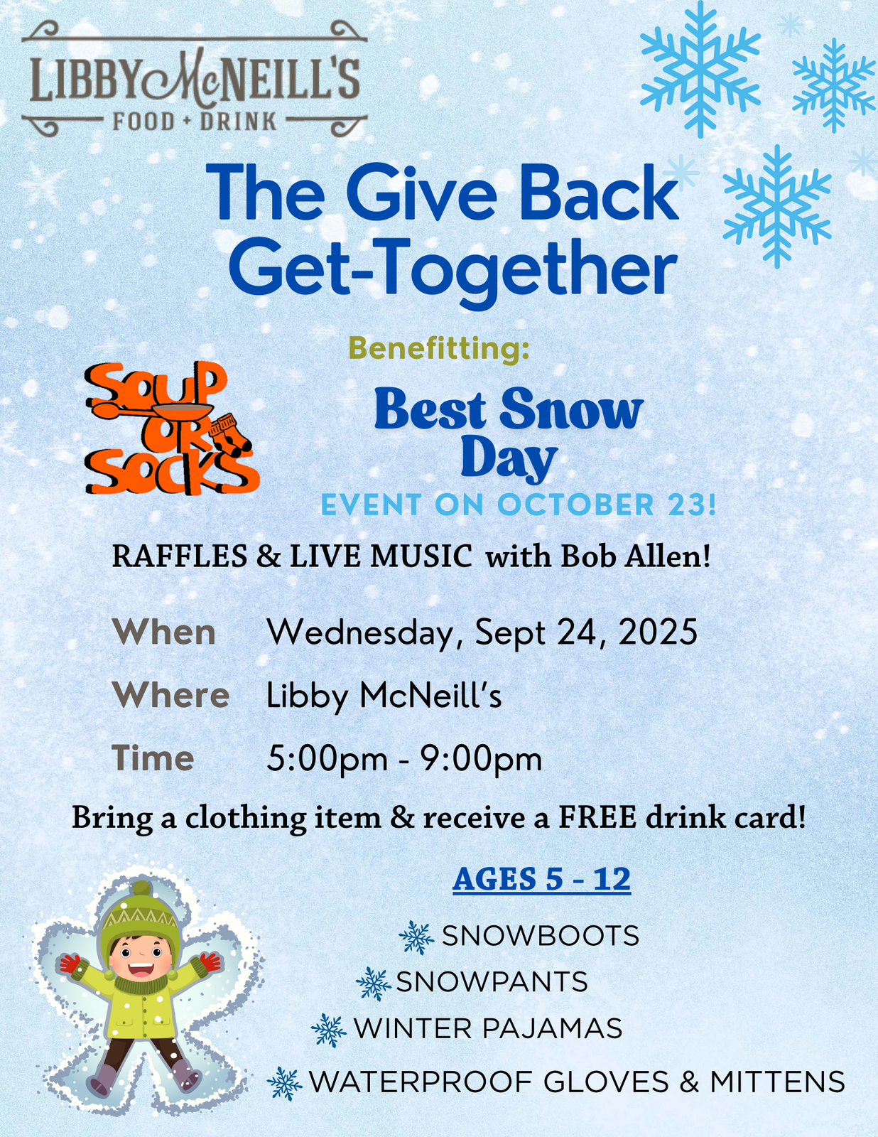 Give Back Get-Together Event Happening This Wednesday, September 24th - News - Central Wisconsin ...