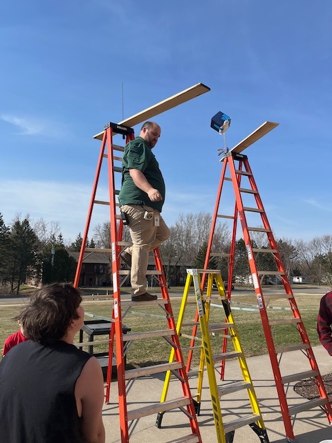Colby 6th Graders Test Engineering Skills with Egg Drop Challenge ...
