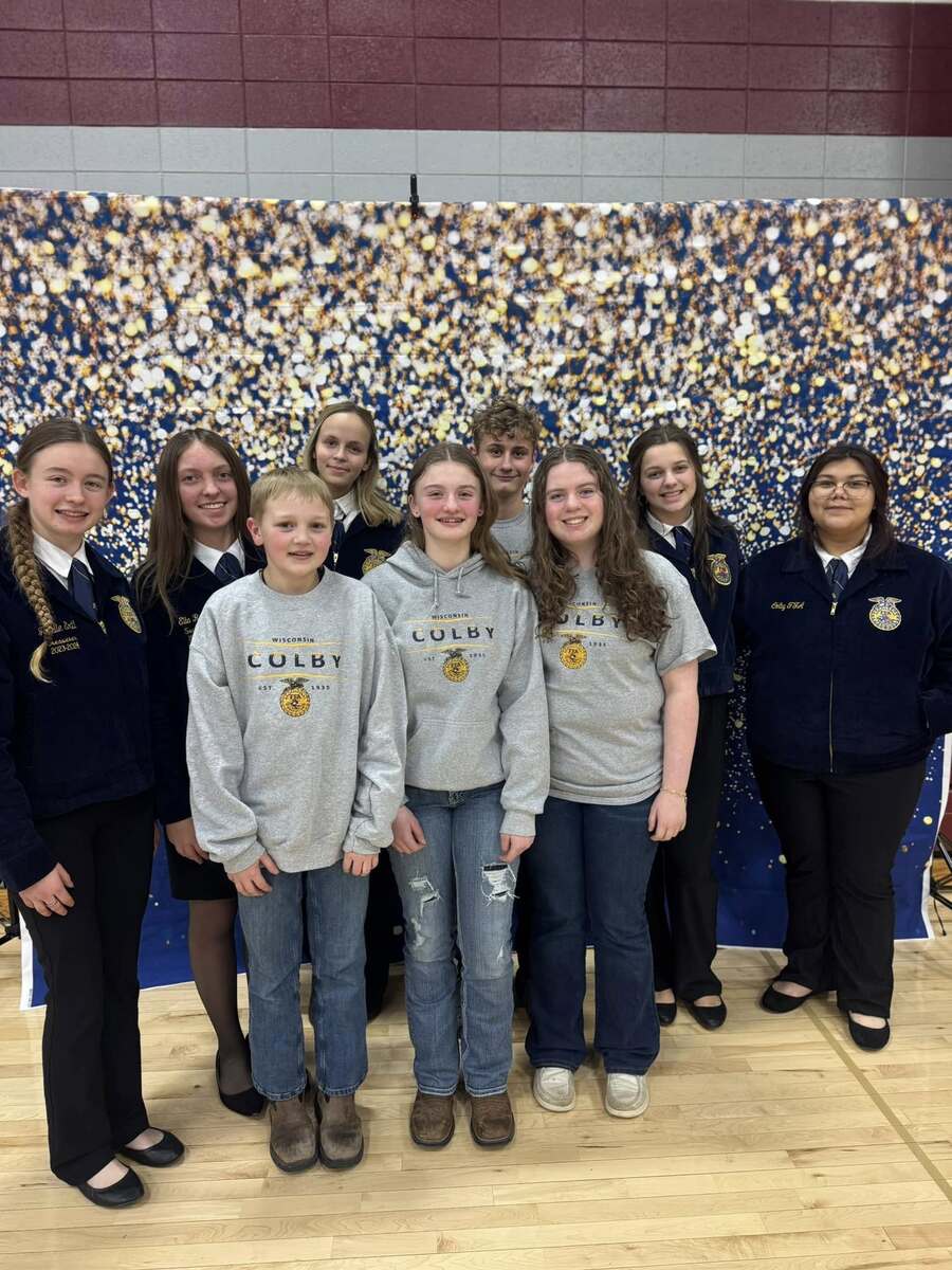 Nine Colby FFA Members Compete at District Leadership Events at Loyal ...