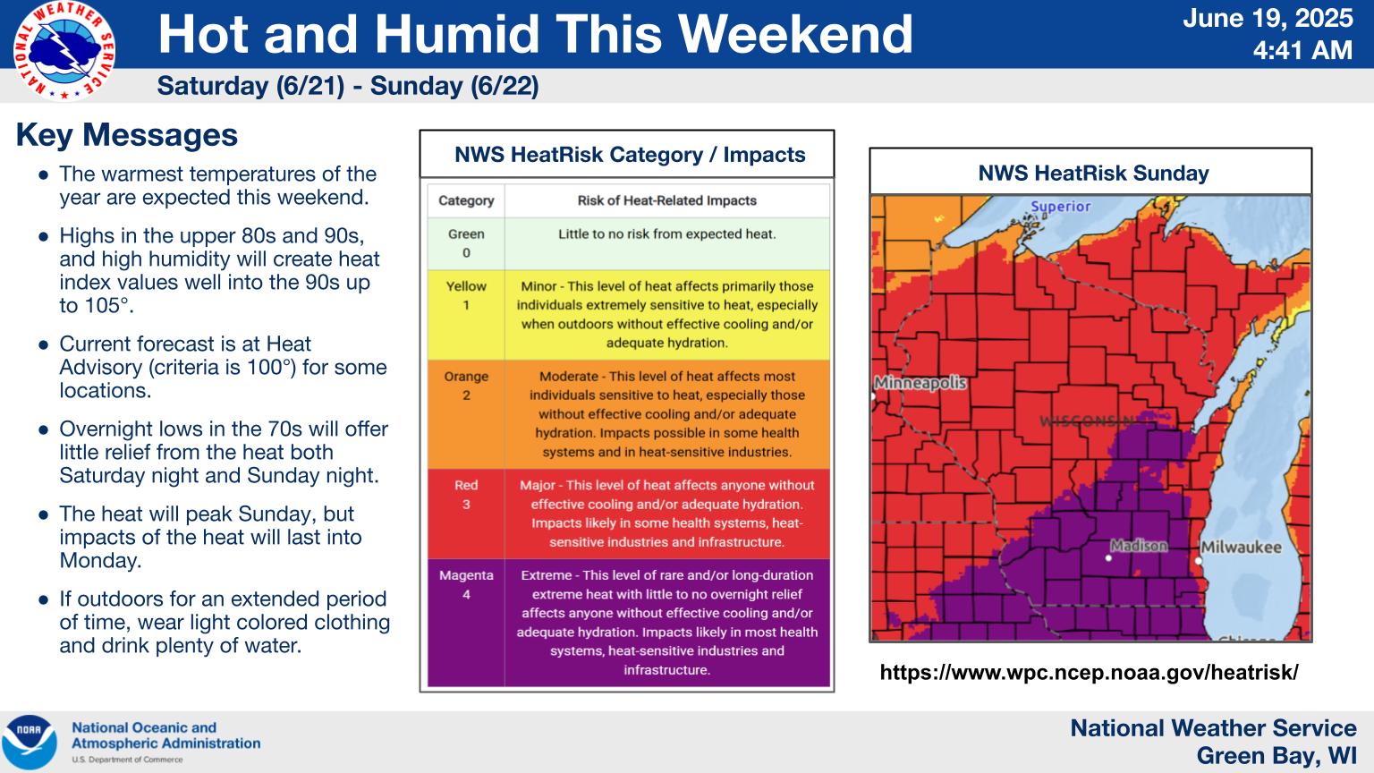 Be Prepared for the Extreme Heat this Weekend - News - Central ...