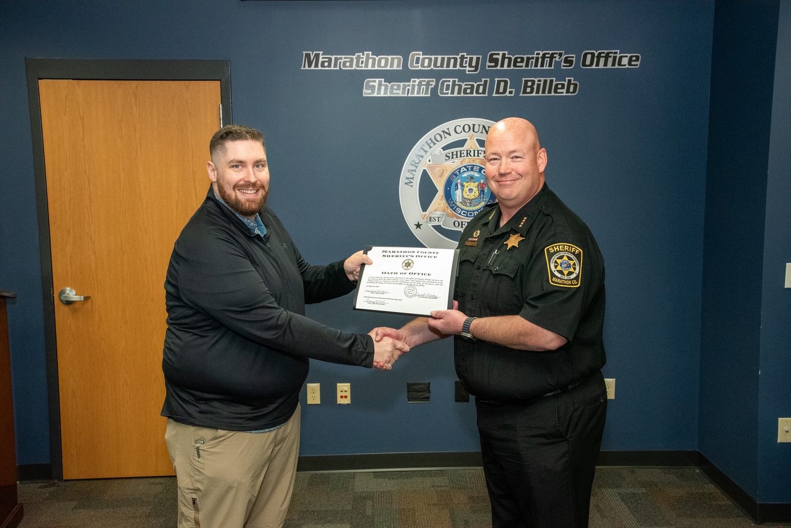 Marathon County Sheriff’s Department Welcomes New Deputy - News - Central Wisconsin Broadcasting