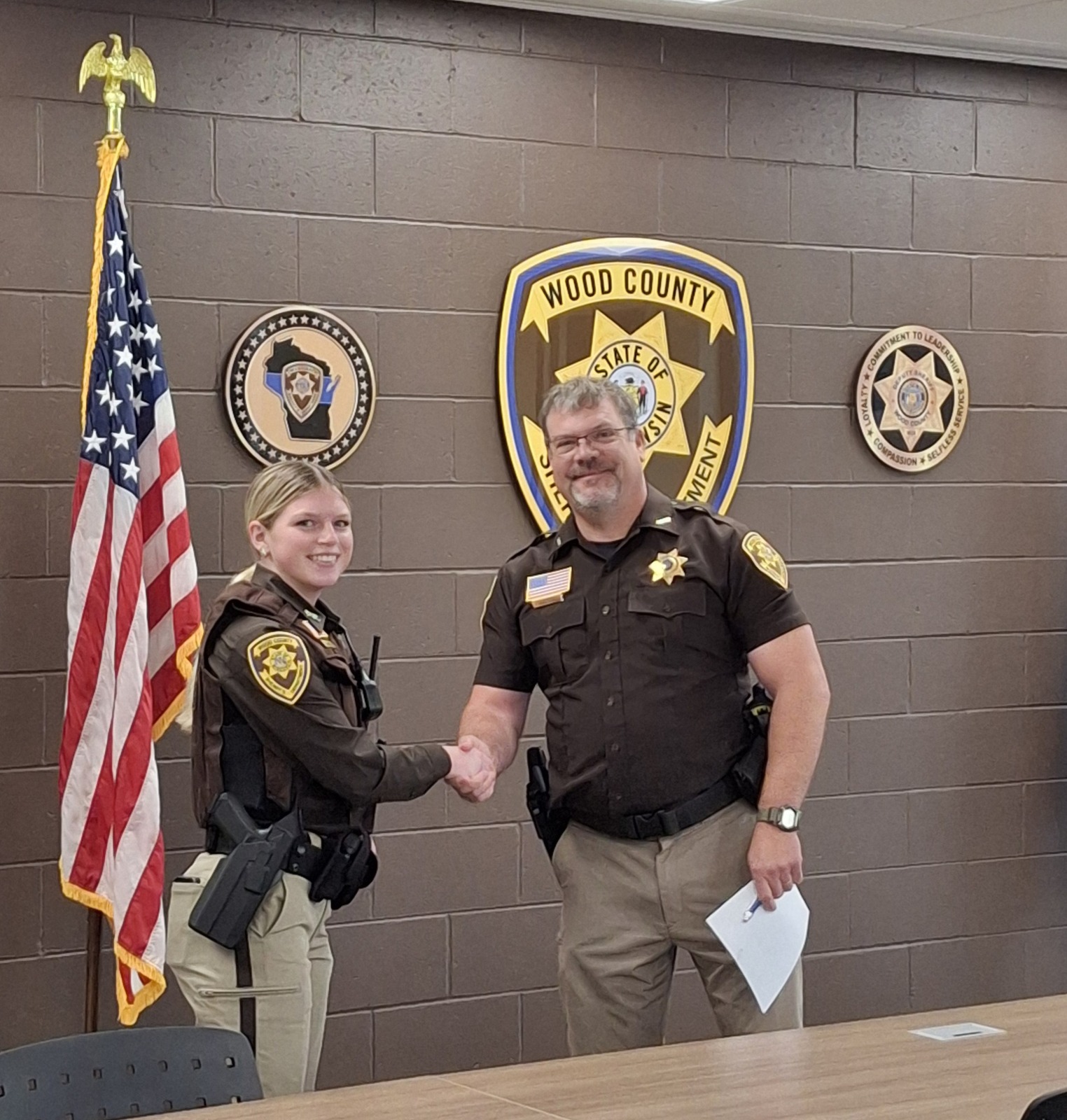 Wood County Sheriff's Department Swears in New Full-Time Deputy - News ...
