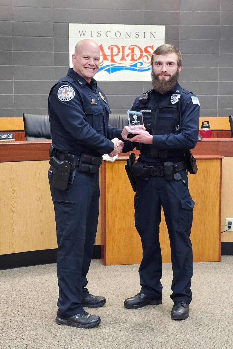 Wisconsin Rapids Police Officers Recognized at Wisconsin Rapids Common ...