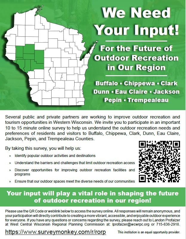 West Central Wisconsin Regional Planning Commission Asking Residents to ...